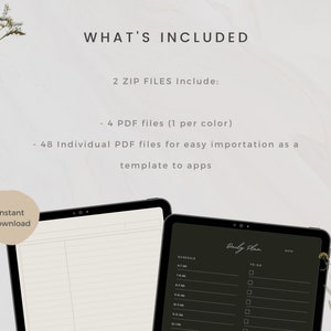 Digital Note Taking Template, Digital Notepad, Note Taking Template ...