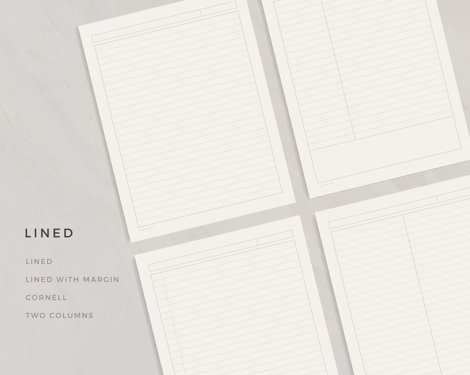 Digital Note Taking Template Digital Notepad Note Taking - Etsy