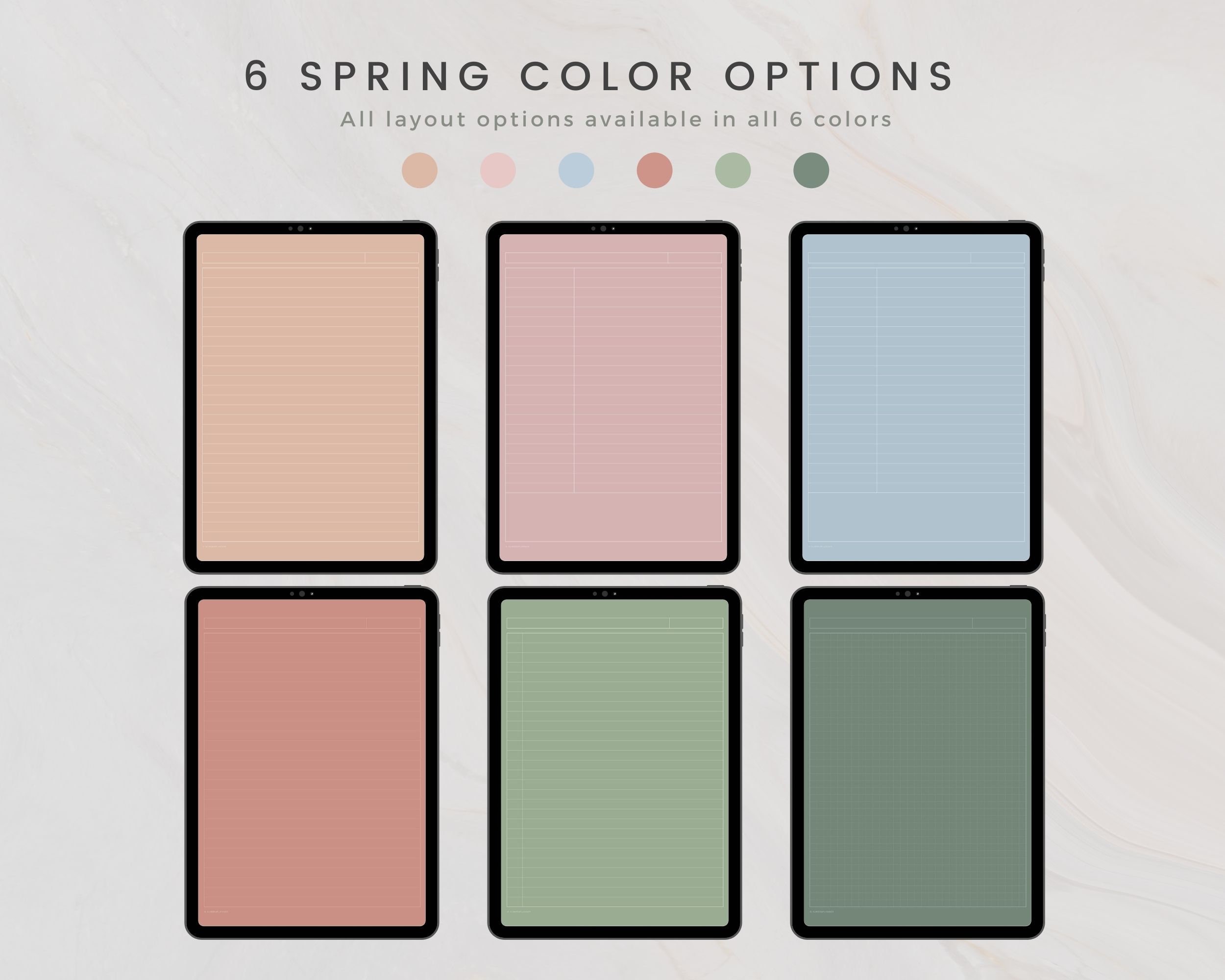 Digital Note Taking Template, Digital Notepad, Note Taking Template ...