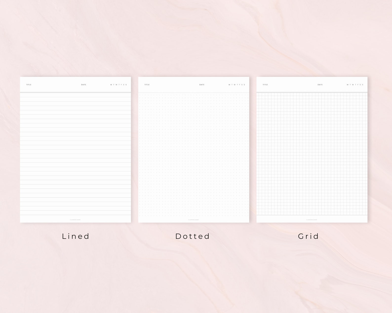 Study Digital Note Taking Template, Student Lecture Notes Template ...