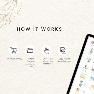 Cleaning Digital Planner Stickers for Goodnotes, Chores Stickers for ...