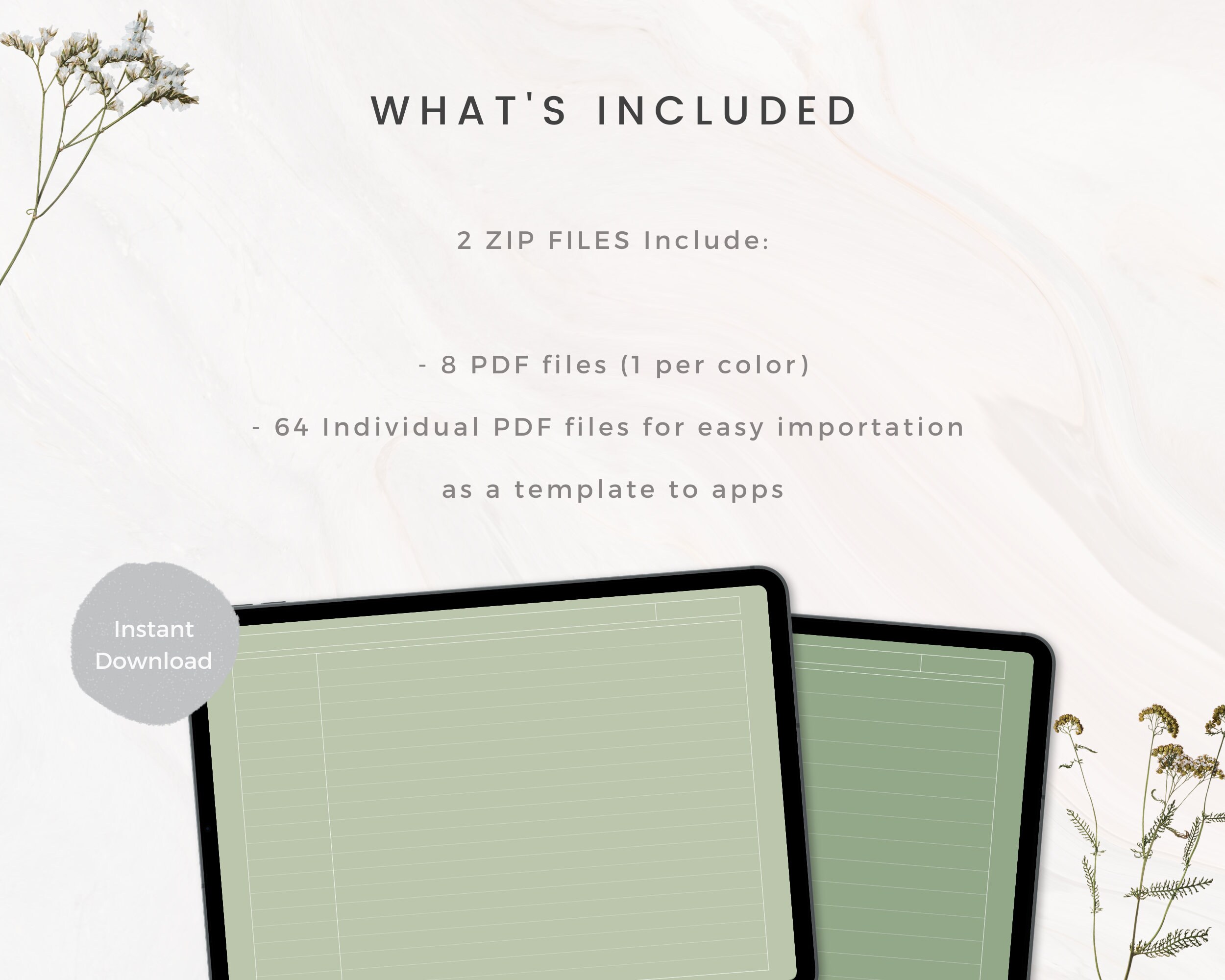Landscape Digital Note Taking Template Goodnotes, Horizontal Template ...