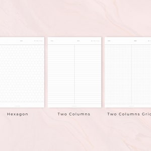 Study Digital Note Taking Template, Student Lecture Notes Template ...