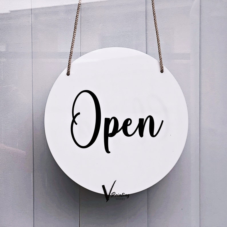 Open Closed Sign 3D Raised Letter Business Signage Door - Etsy Australia