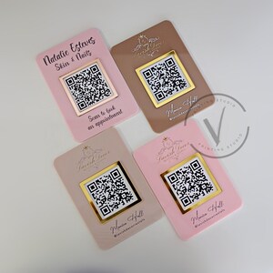 Mini QR Code Display Sign - Etsy