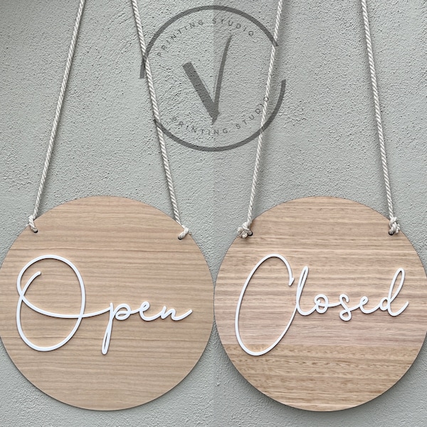 Open Closed Sign - Etsy Australia