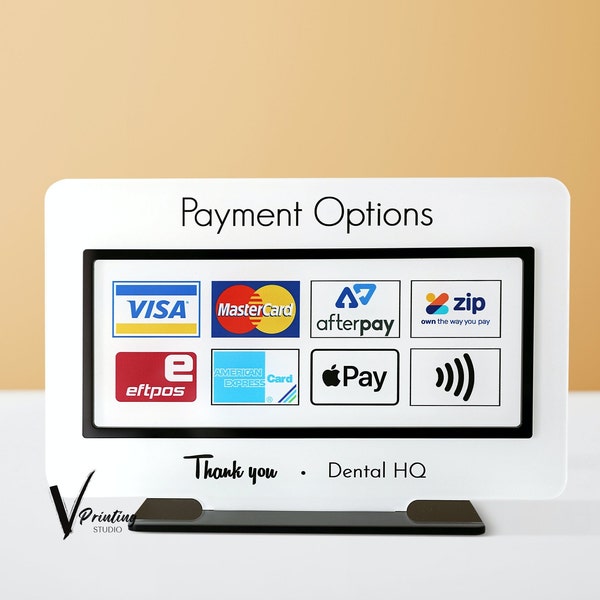 Accept Payment Sign - Etsy