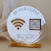 Wifi Sign Wifi QR Code Wifi Scan Business Sign House Sign - Etsy