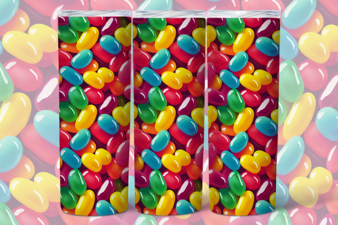Jellybean Tumbler Wrap PNG 20 Oz Skinny Tumbler Design - Etsy Jellybean Tumbler Wrap PNG 20 Oz Skinny Tumbler Design - Etsy