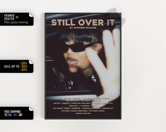 Over It Album Cover Poster | Etsy