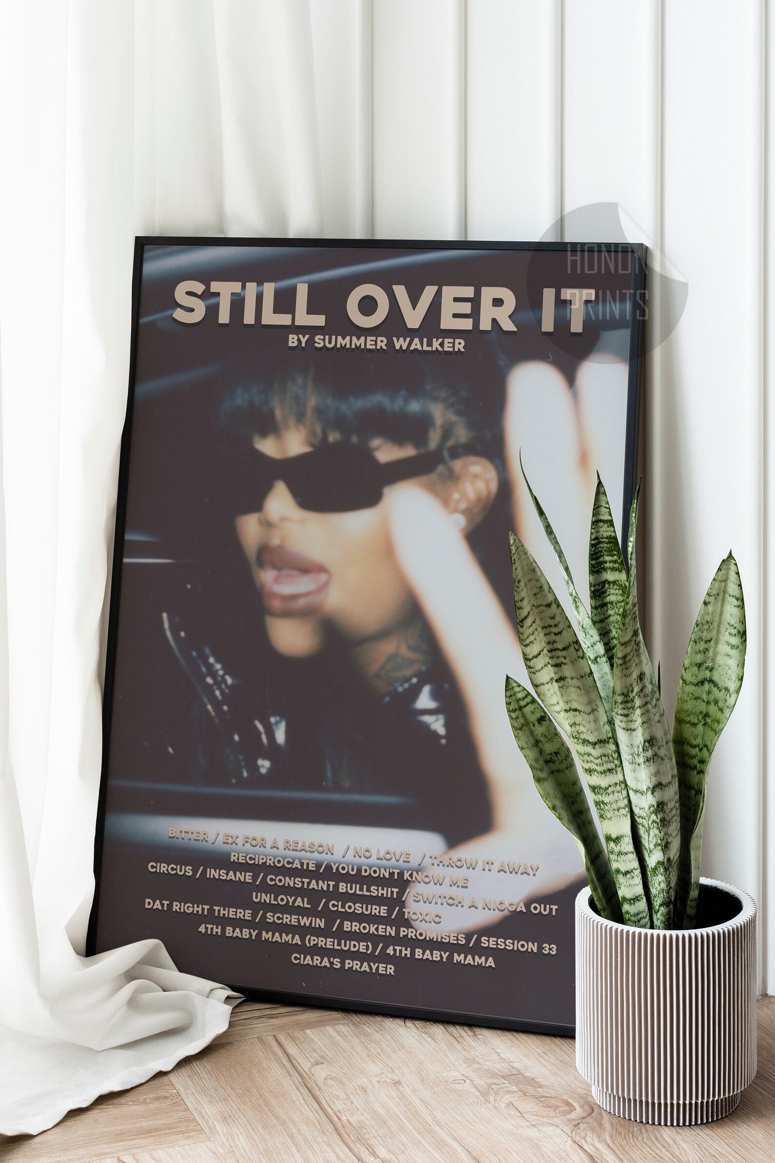 Summer Walker Still Over It Album Cover Poster | Etsy