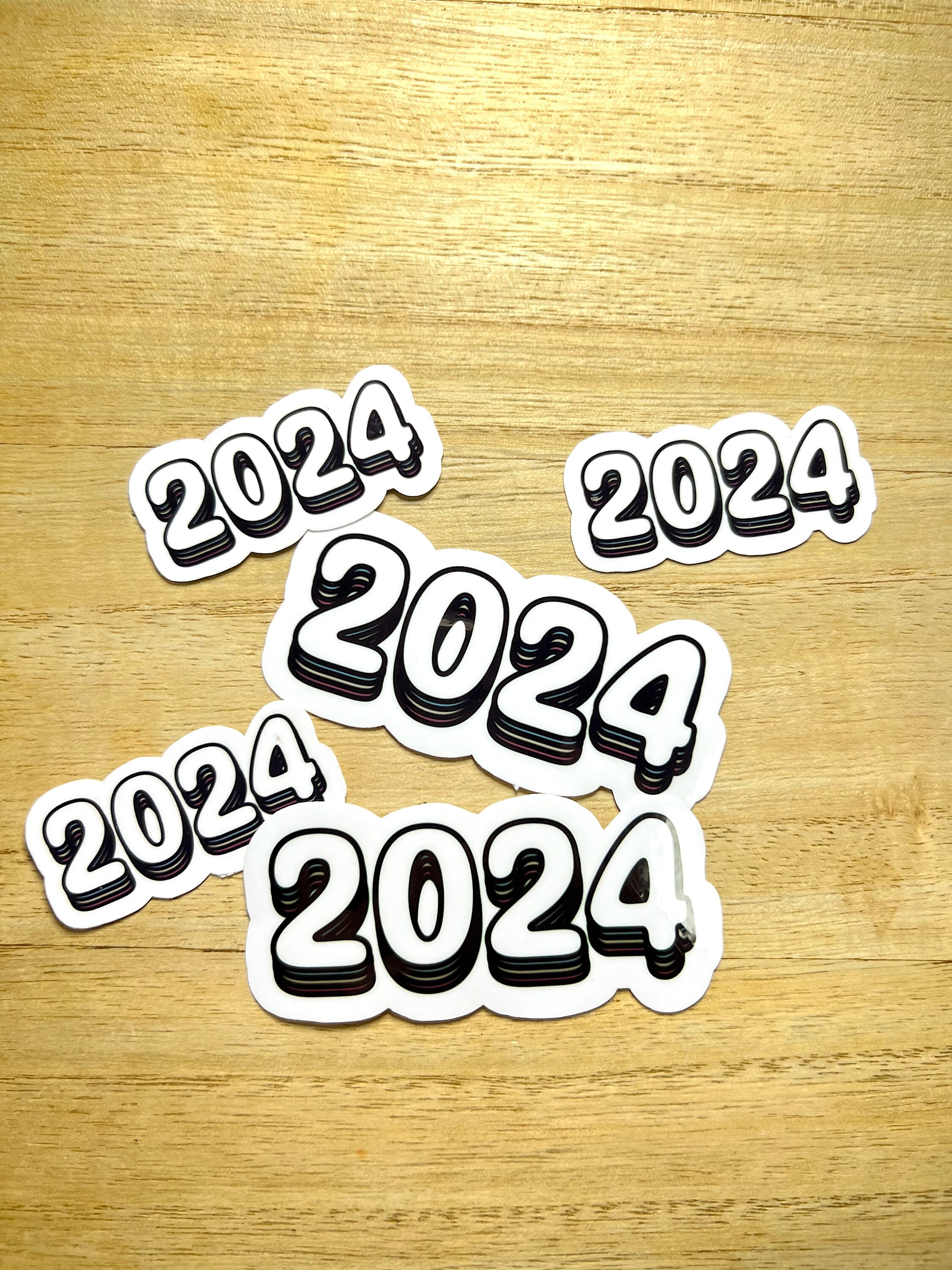 2024 Sticker, Water Bottle Stickers, Laptop Sticker, Kindle Sticker ...