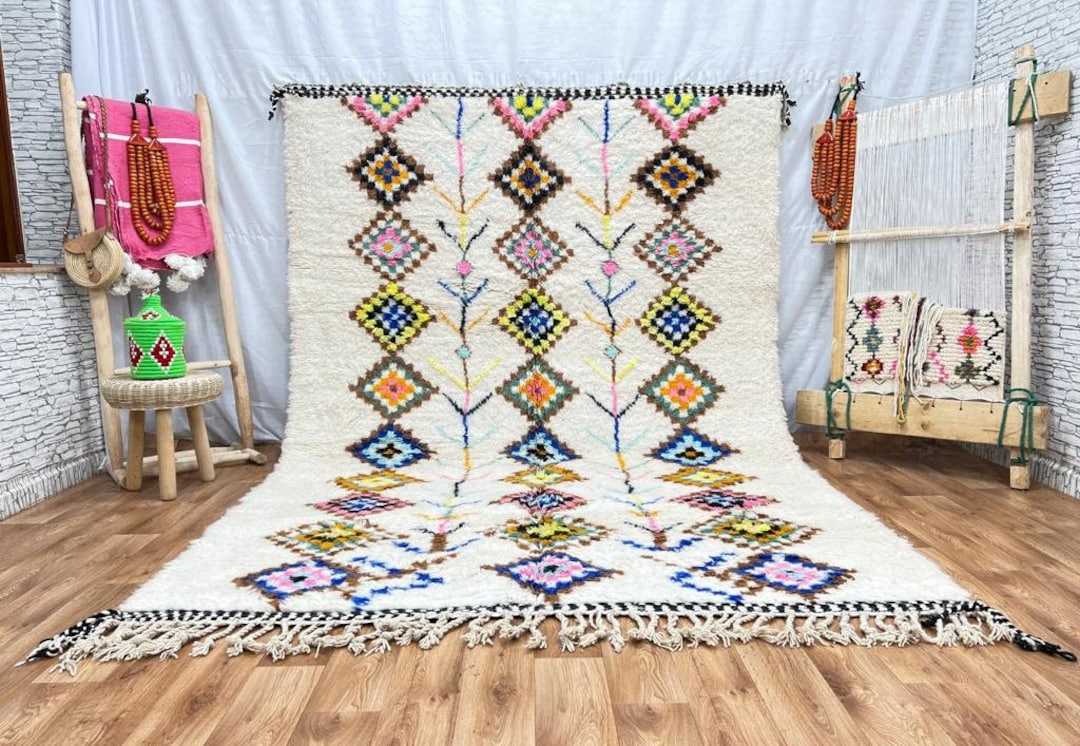 Berber Rug, Tapis Berbere, Handwoven Rug, Moroccan Shag Rug, Berber ...