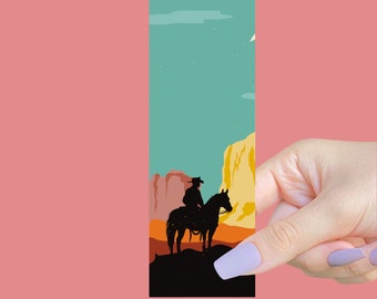 Wild West Bookmark - Etsy