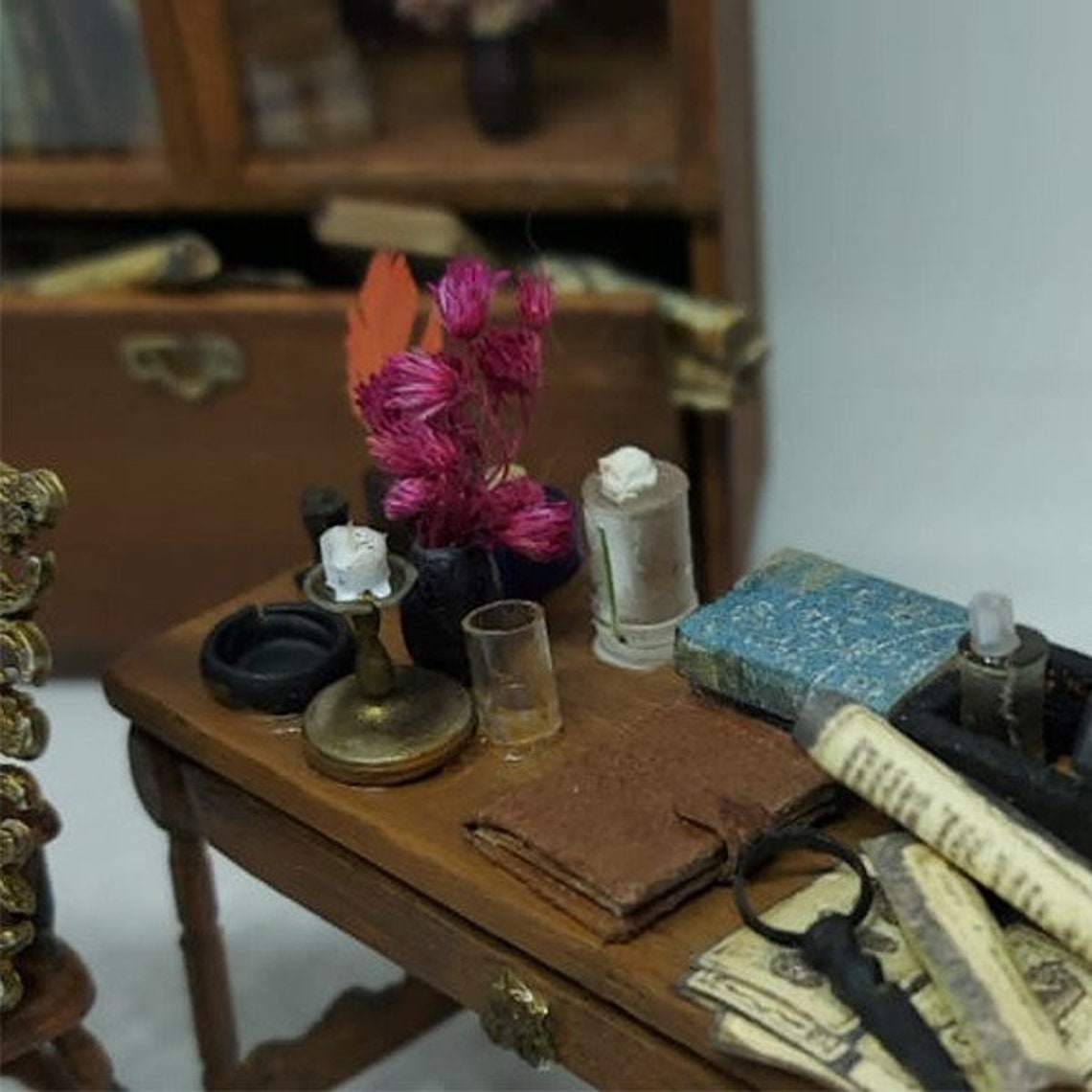 Miniature Sherlock Holmes Bookshelf Insert - Etsy