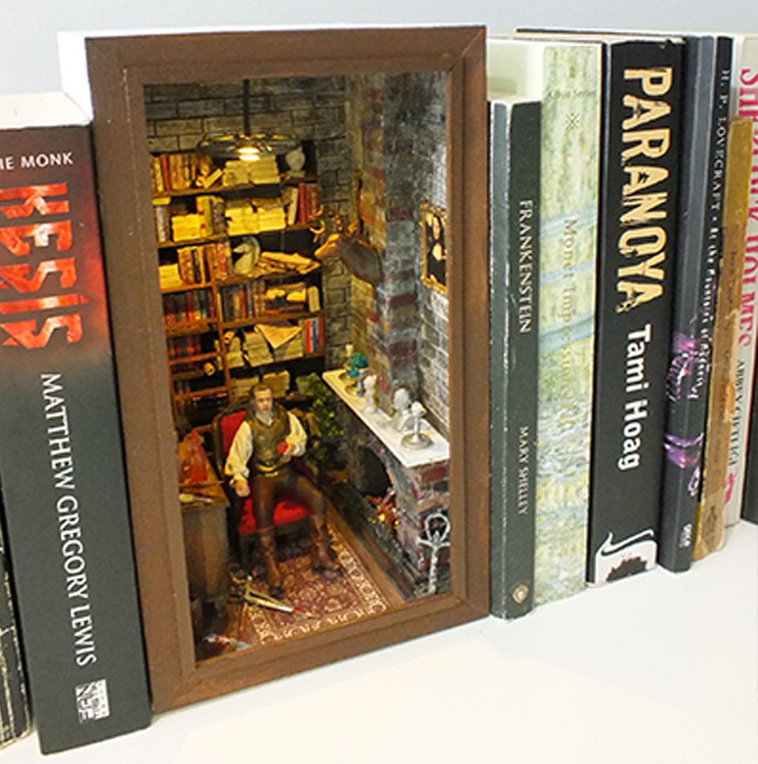 Interview With the Vampire Booknook, Louis,brad,pitt,movies Diorama ...