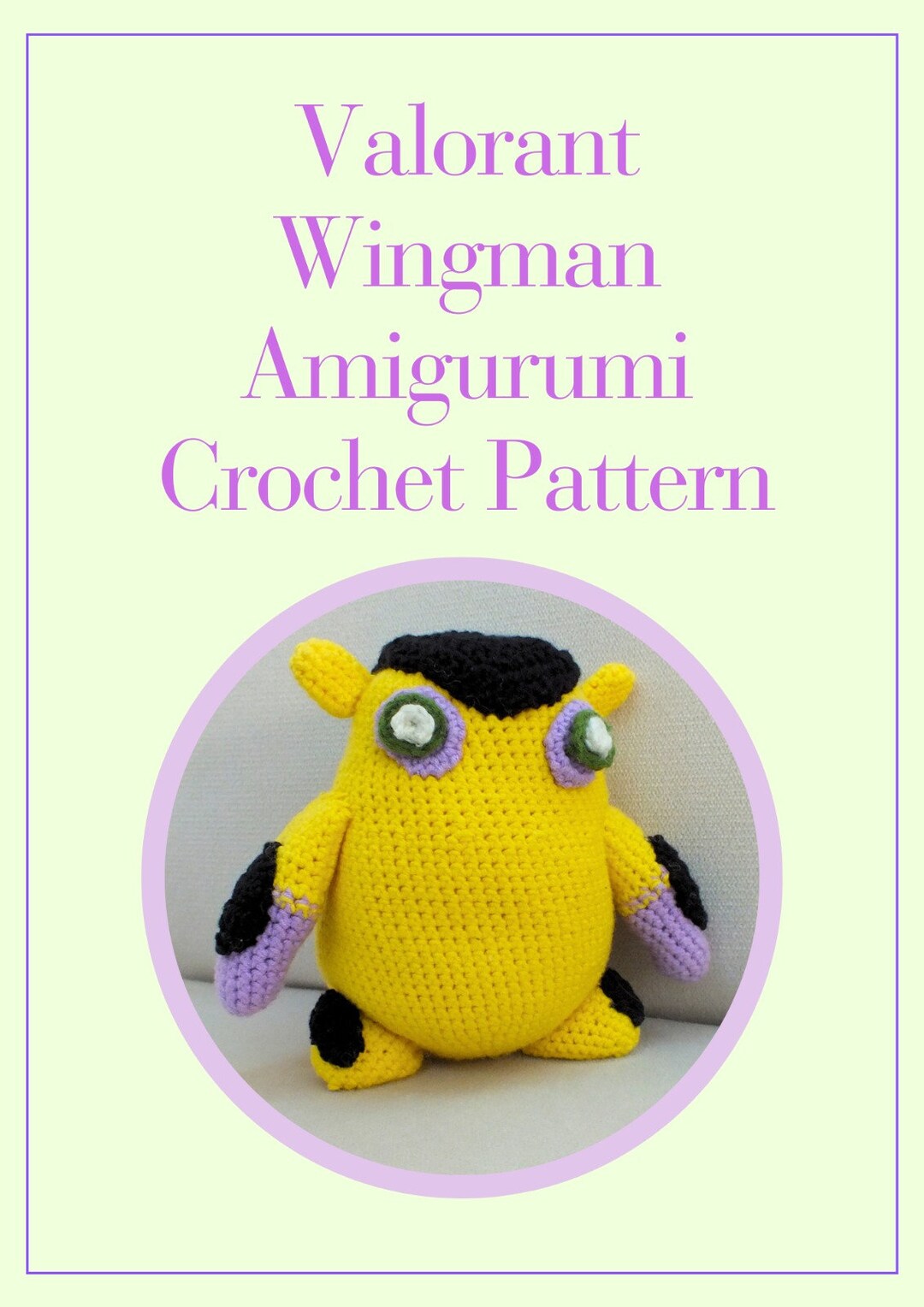 Valorant Gekko Wingman Amigurumi Crochet Plushie Digital Pattern - Etsy UK