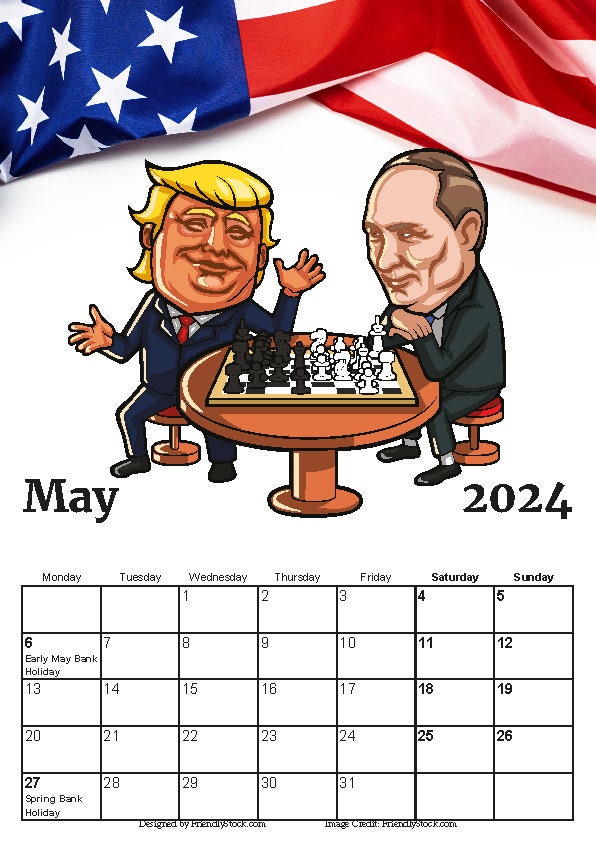 Donald Trump Calendar 2024 - Etsy