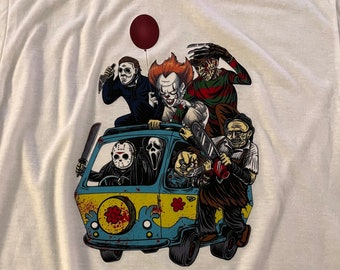 Mystery Machine Horror Shirt - Etsy