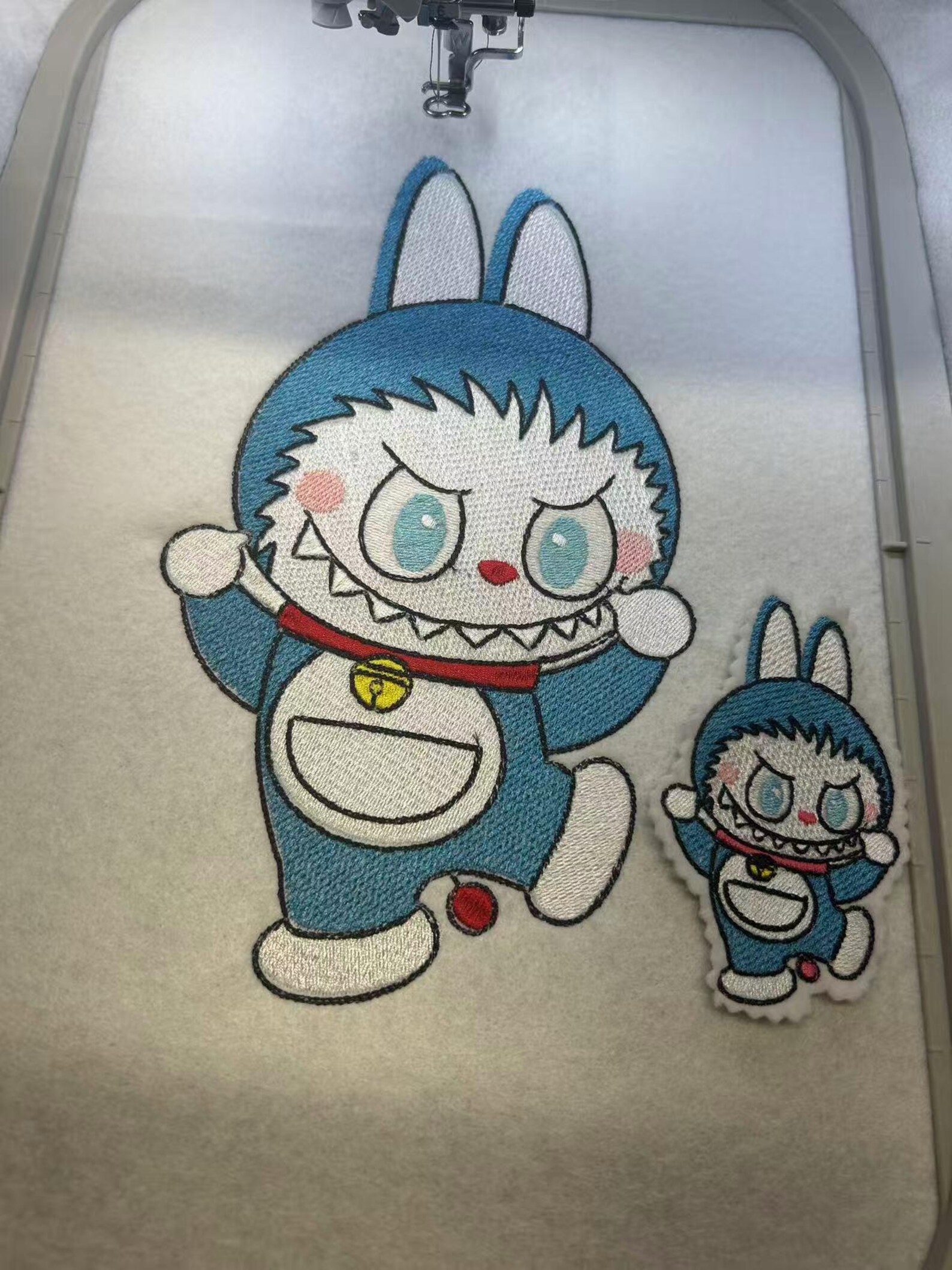 Costume Doraemon Labubu Embroidery File - Etsy