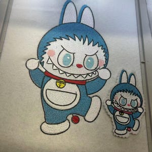 Costume Doraemon Labubu Embroidery File - Etsy