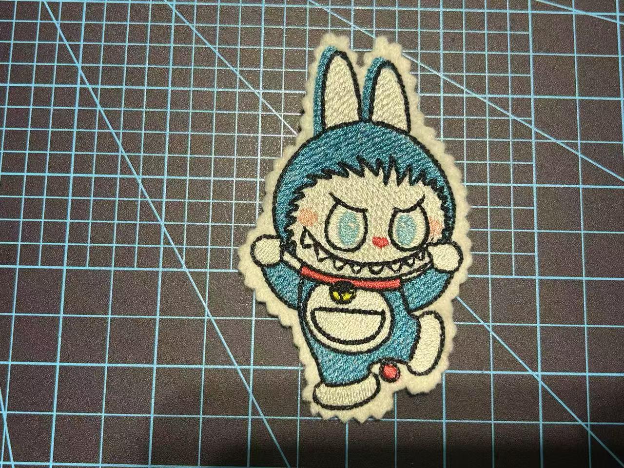 Costume Doraemon Labubu Embroidery File - Etsy