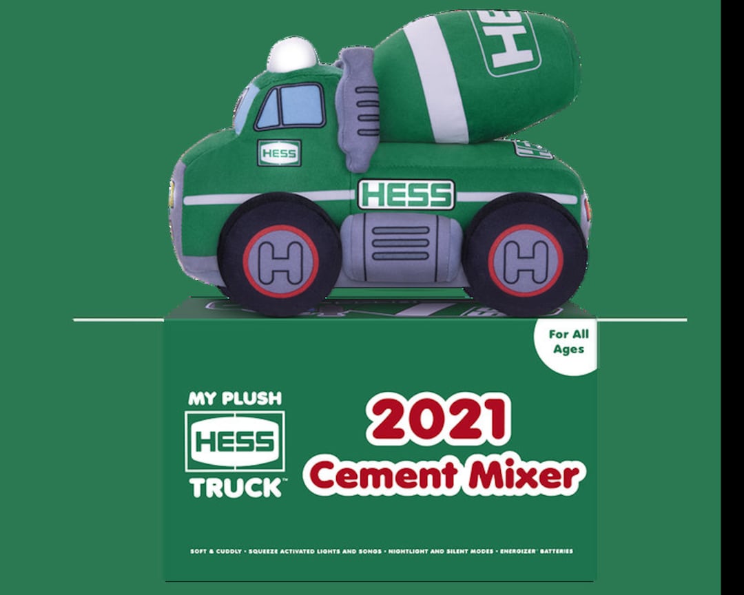 2021 My Plush Hess Truck Cement Mixer - Etsy
