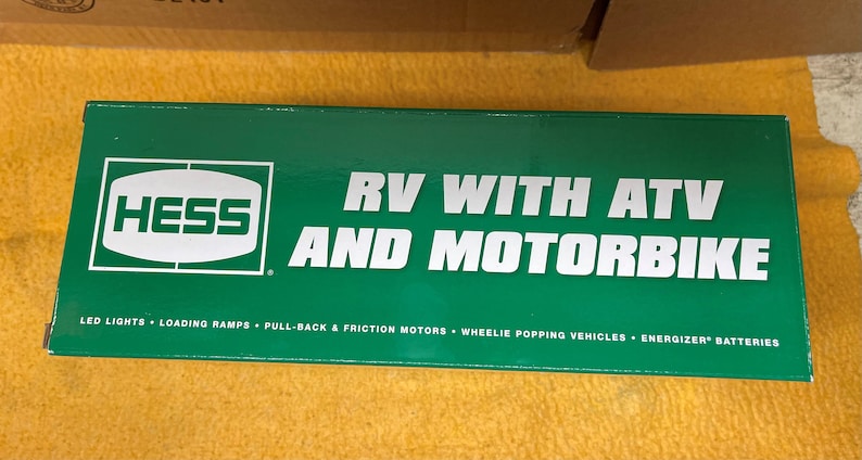 Hess 2018 Toy Truck RV With ATV and Motorbike - Etsy