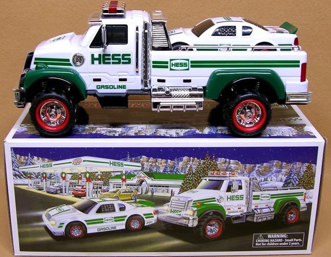 2011 Hess Toy Truck and Race Car - Etsy
