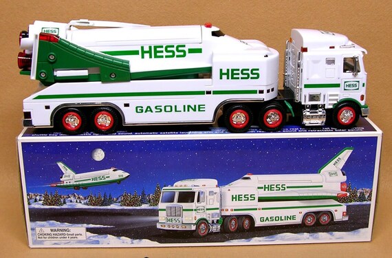 Hess 1999 Truck and Space Shuttle With Satellite - Etsy