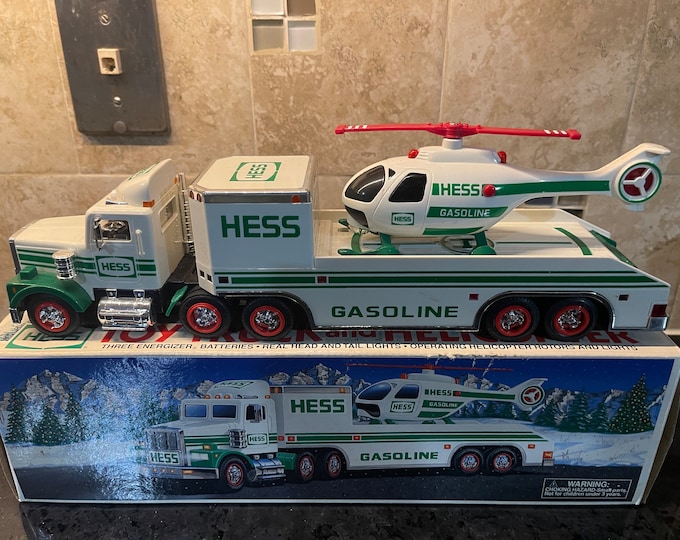 1995 Hess Truck With Helicopter - Etsy