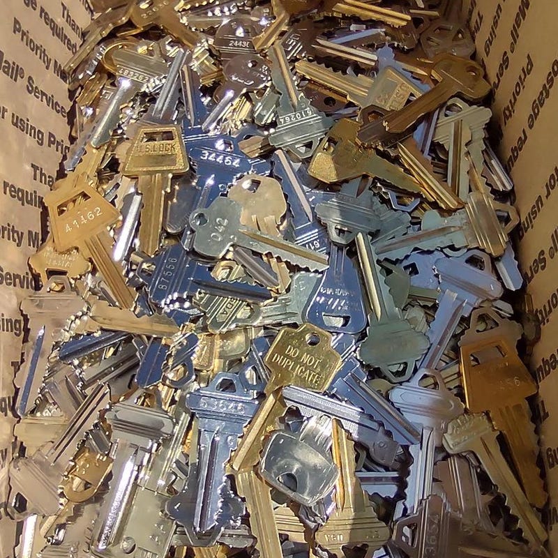 Bulk Skeleton Keys - Etsy