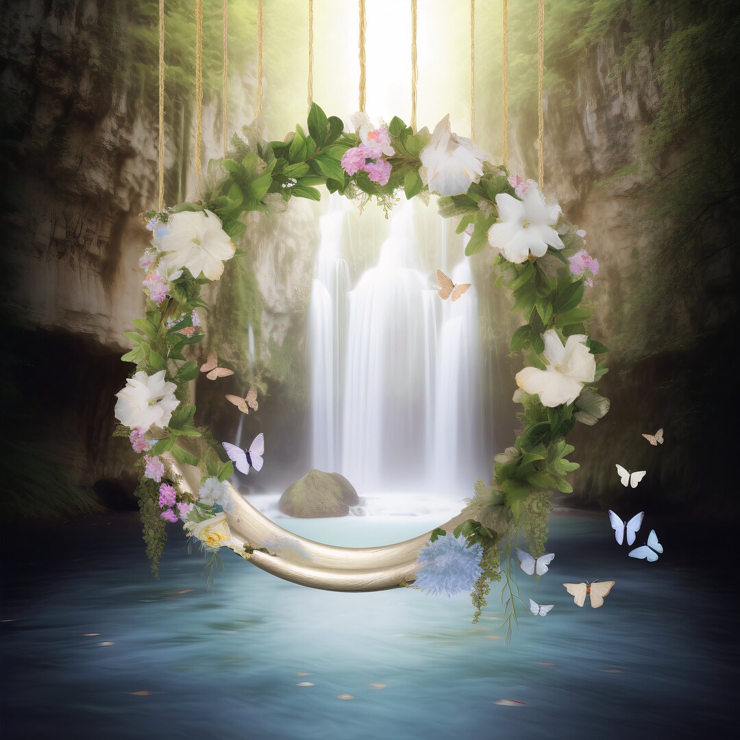 Swing Background, Digital Background, - Etsy