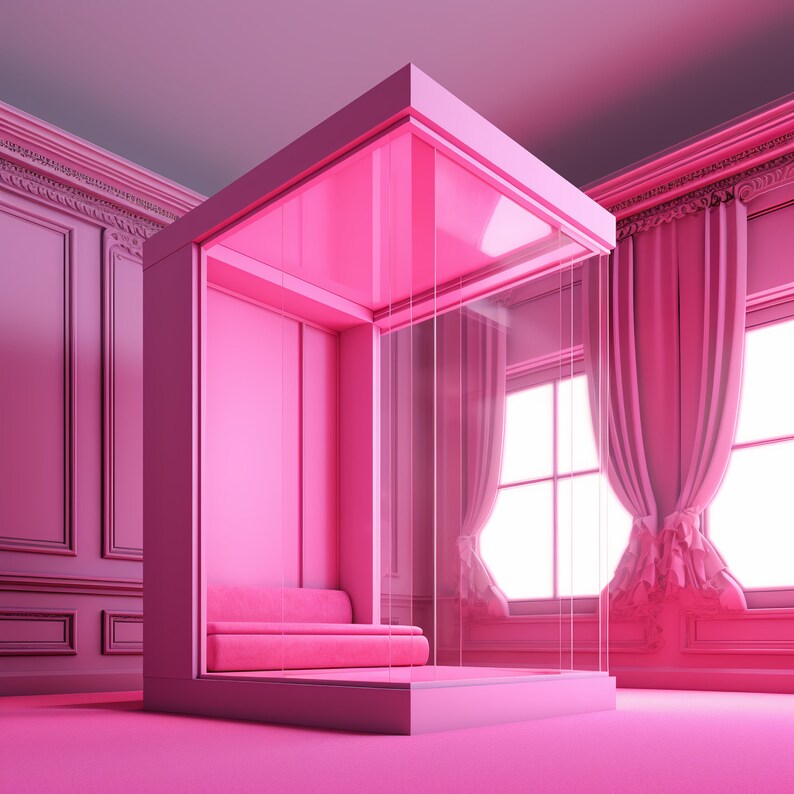 Futuristic Doll Box Background ( Digital ) - Etsy