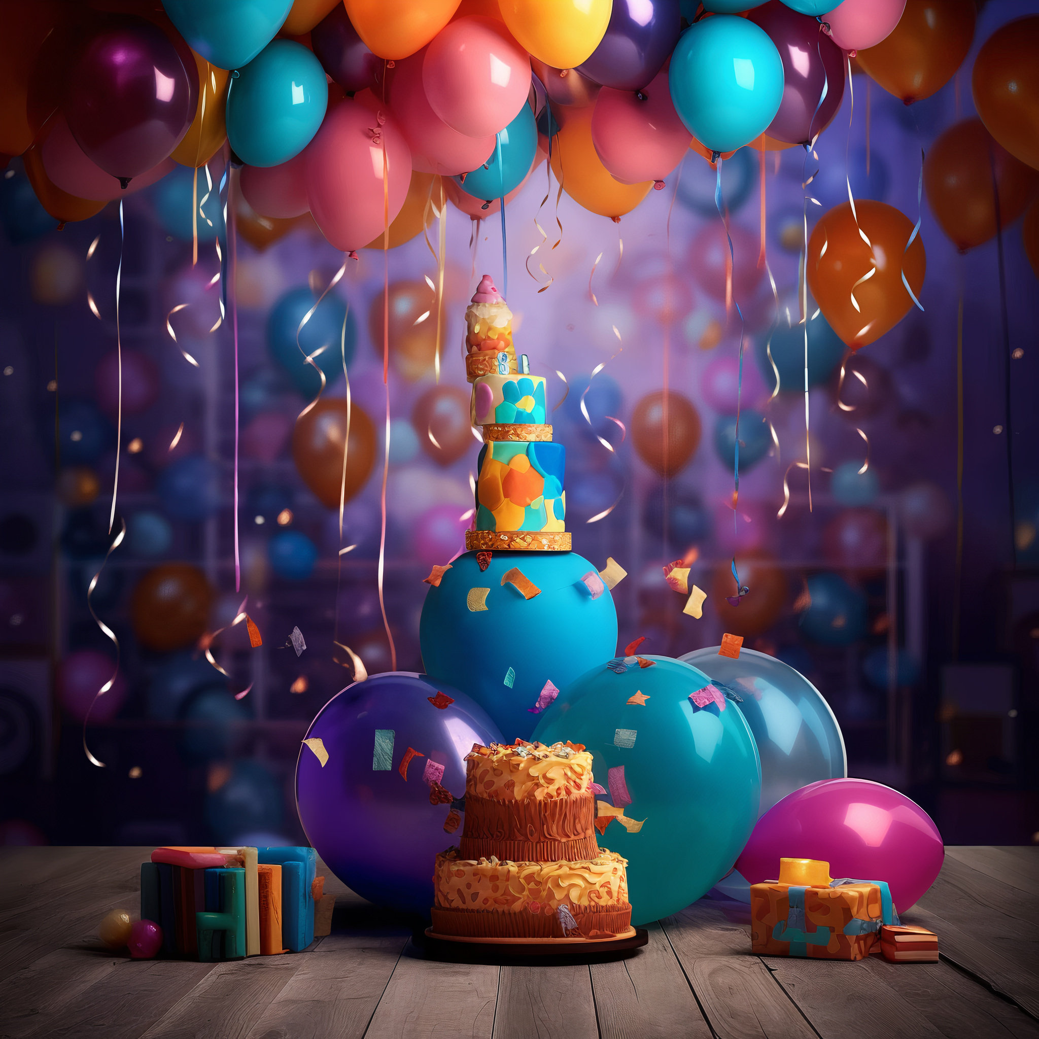 Birthday Backgrounds ( Digital ) - Etsy