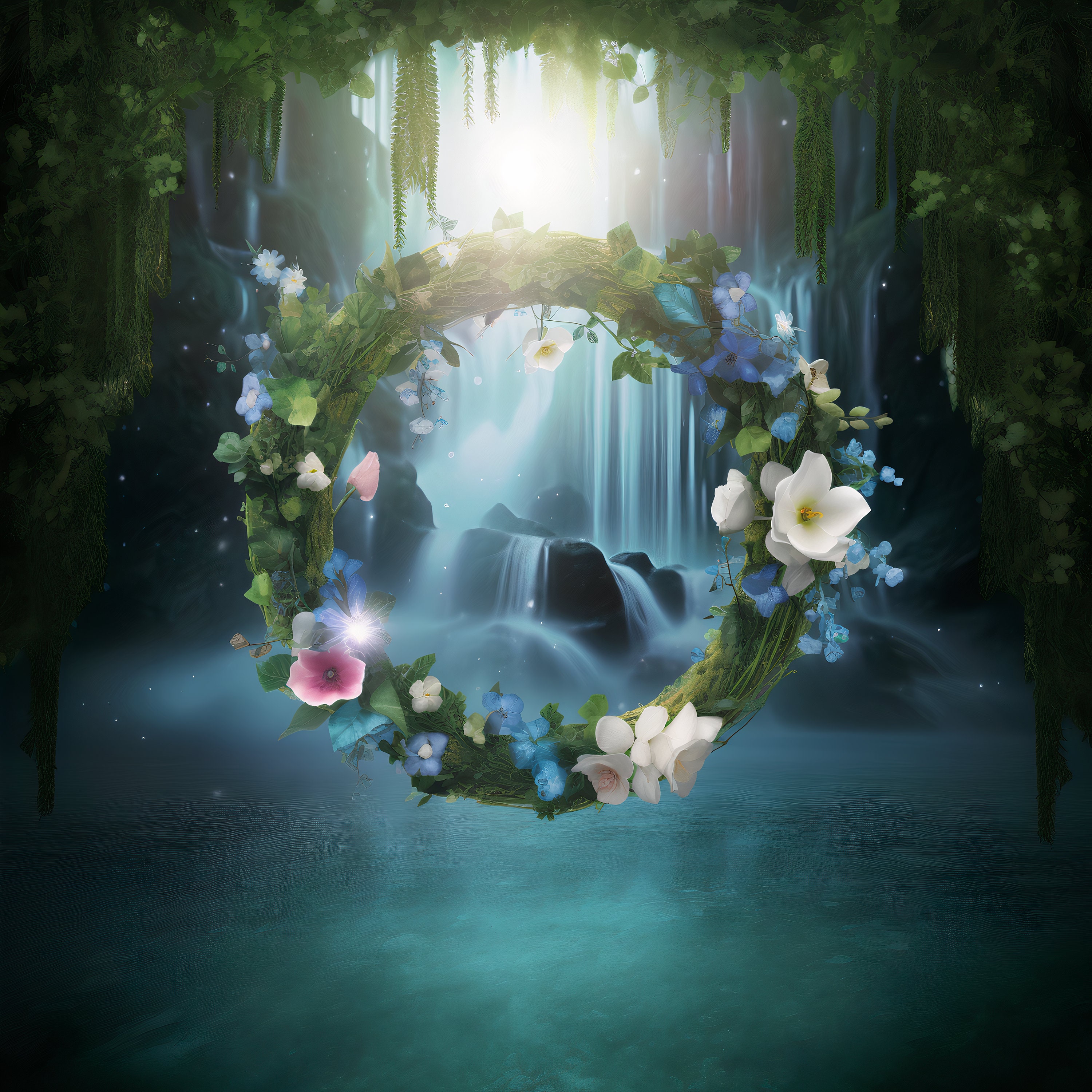 Swing Background, Digital Background, - Etsy