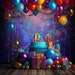 Birthday Backgrounds ( Digital ) - Etsy