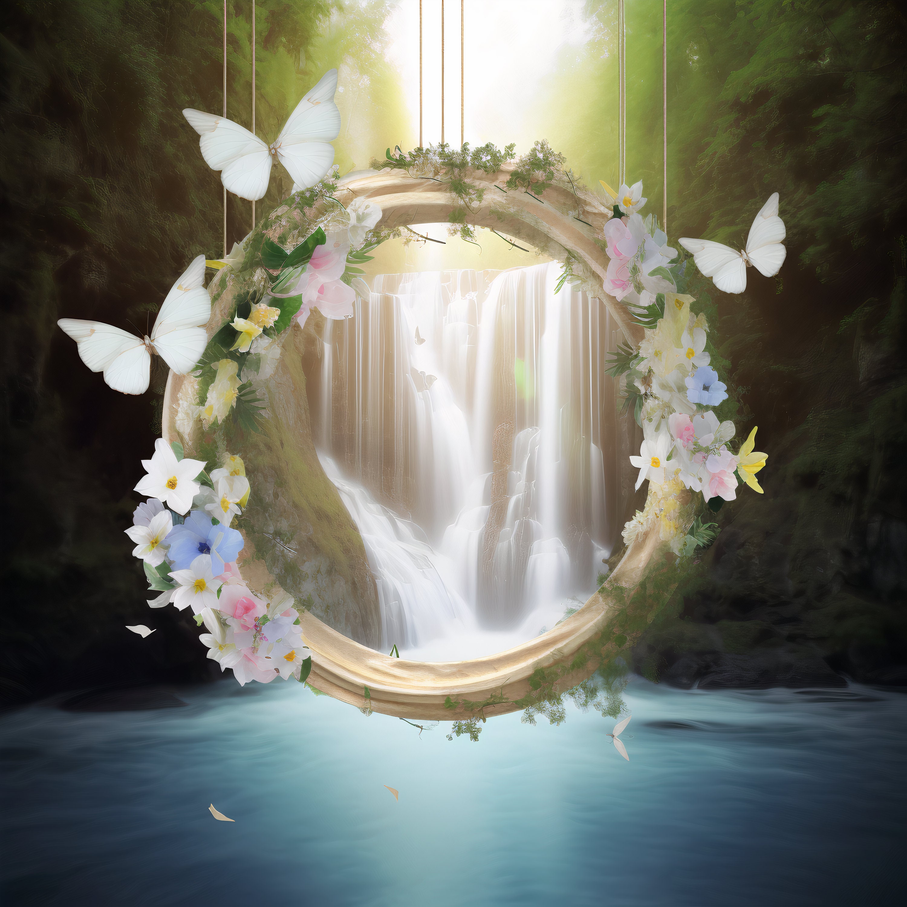 Swing Background, Digital Background, - Etsy