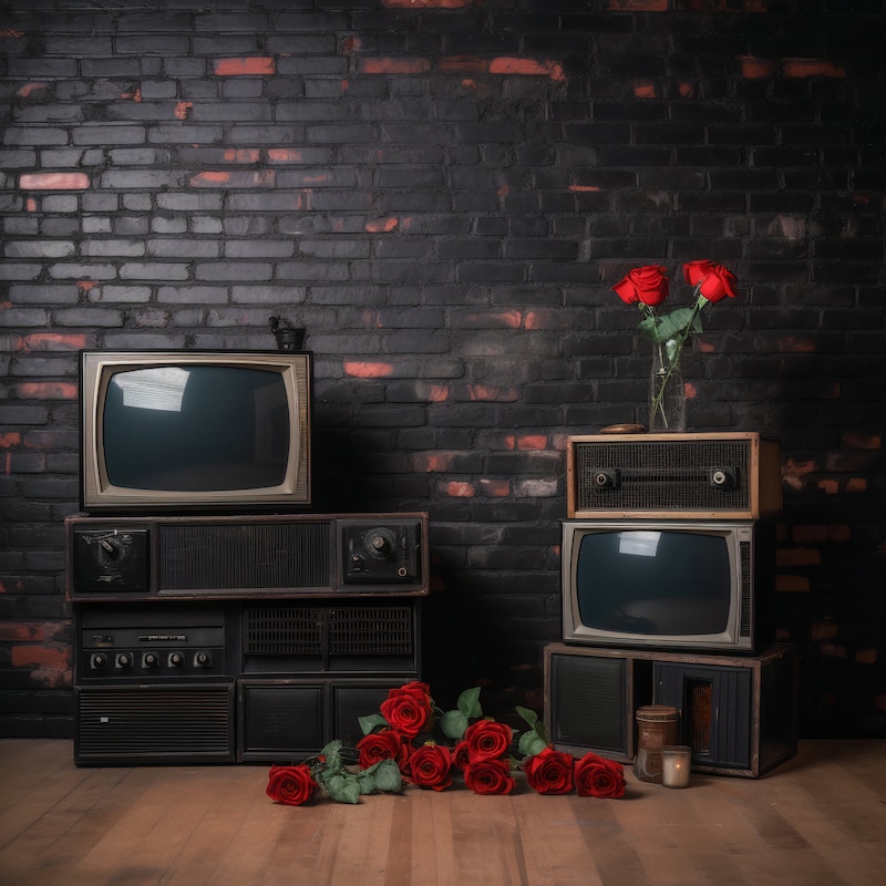 Old School Tv Set - Etsy