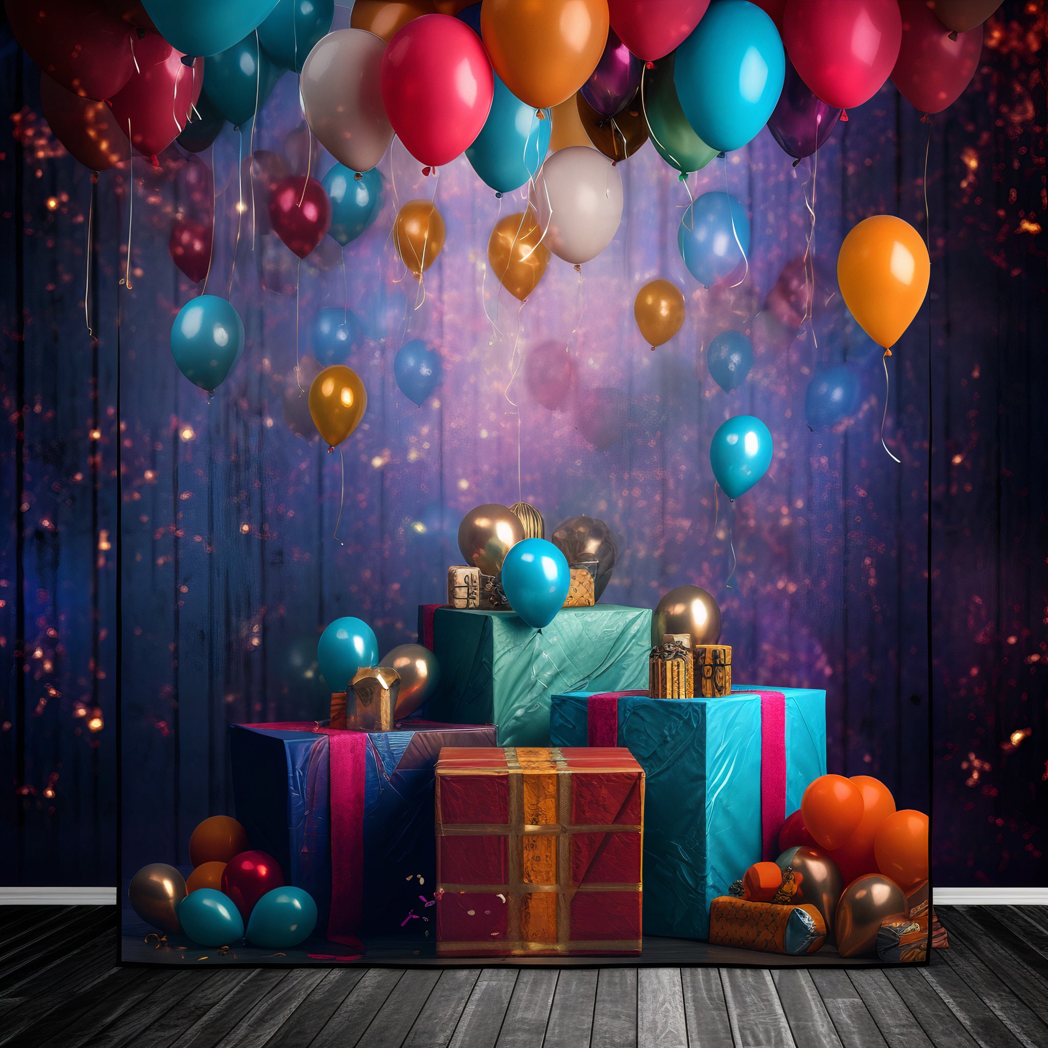 Birthday Backgrounds ( Digital ) - Etsy
