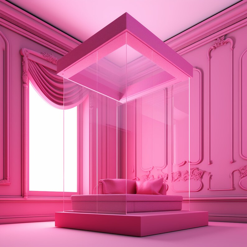 Futuristic Doll Box Background ( Digital ) - Etsy