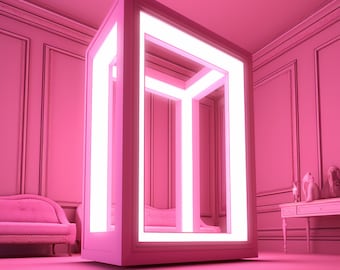 Doll Box Frame With Balloon Digital Background - Etsy