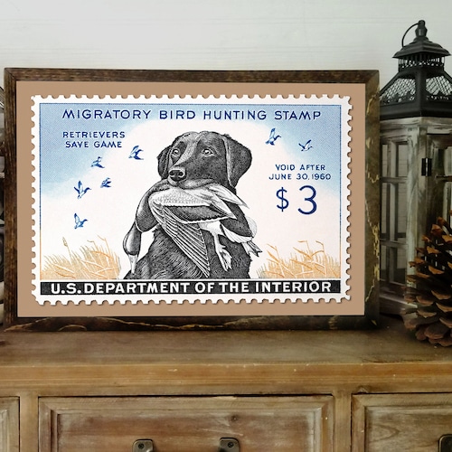 Duck Hunting Art 1959 Federal Duck Stamp Poster Print 18x12 - Etsy