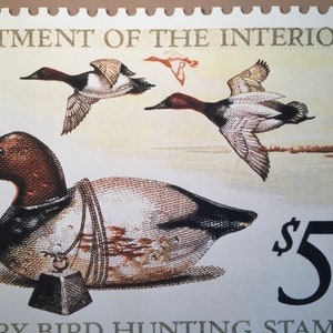 Duck Hunting Art, 1975 Duck Stamp Poster Print, 18x12 - Etsy