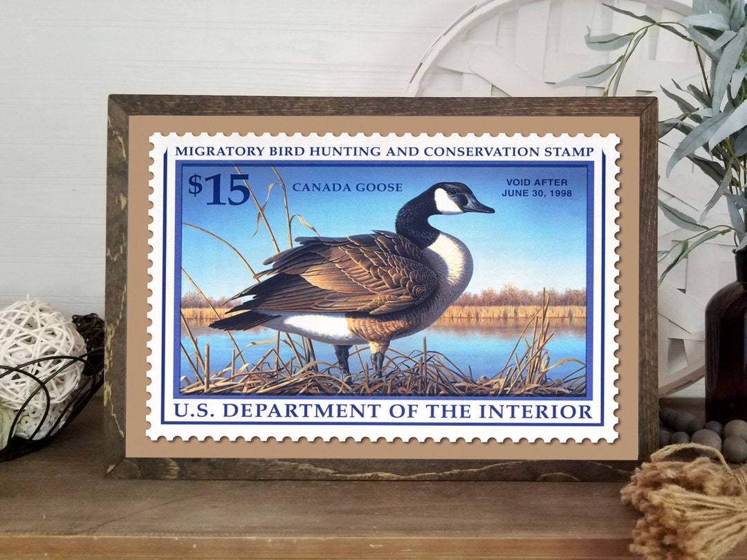 Duck Hunting Art, 1997 Duck Stamp Poster Print, 18x12 - Etsy