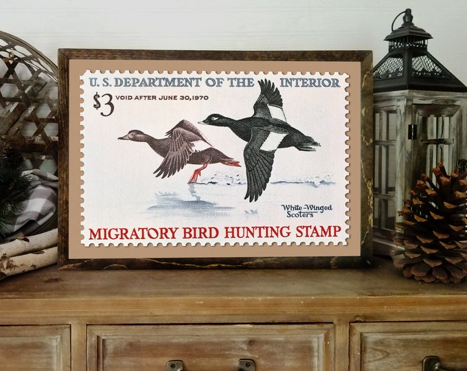 1981 Federal Duck Stamp Framed Print Ruddy Duck by John S. Wilson - Etsy