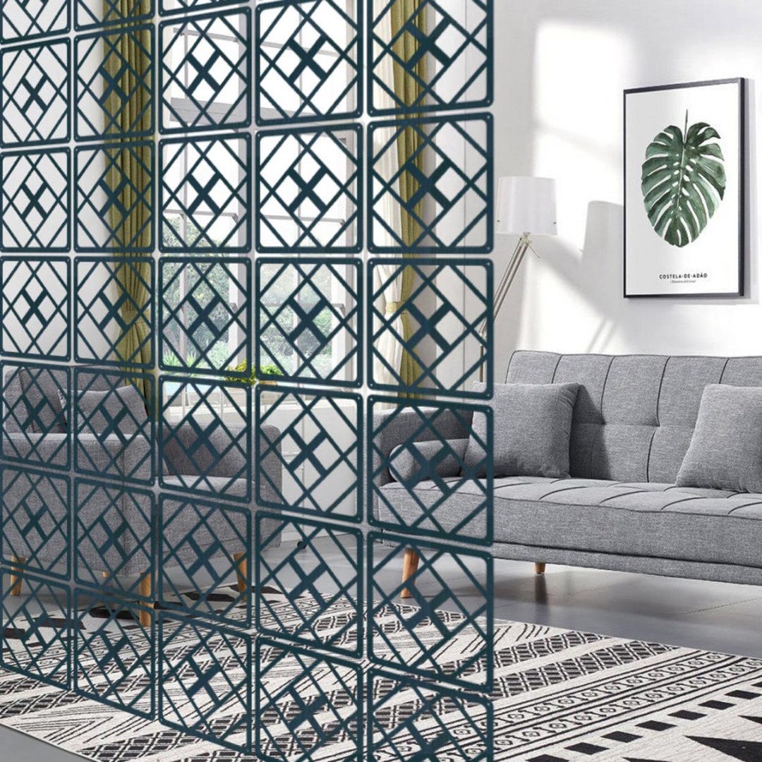 Modular Wall Panels, Hanging Room Divider, Wooden Partition Wall ...