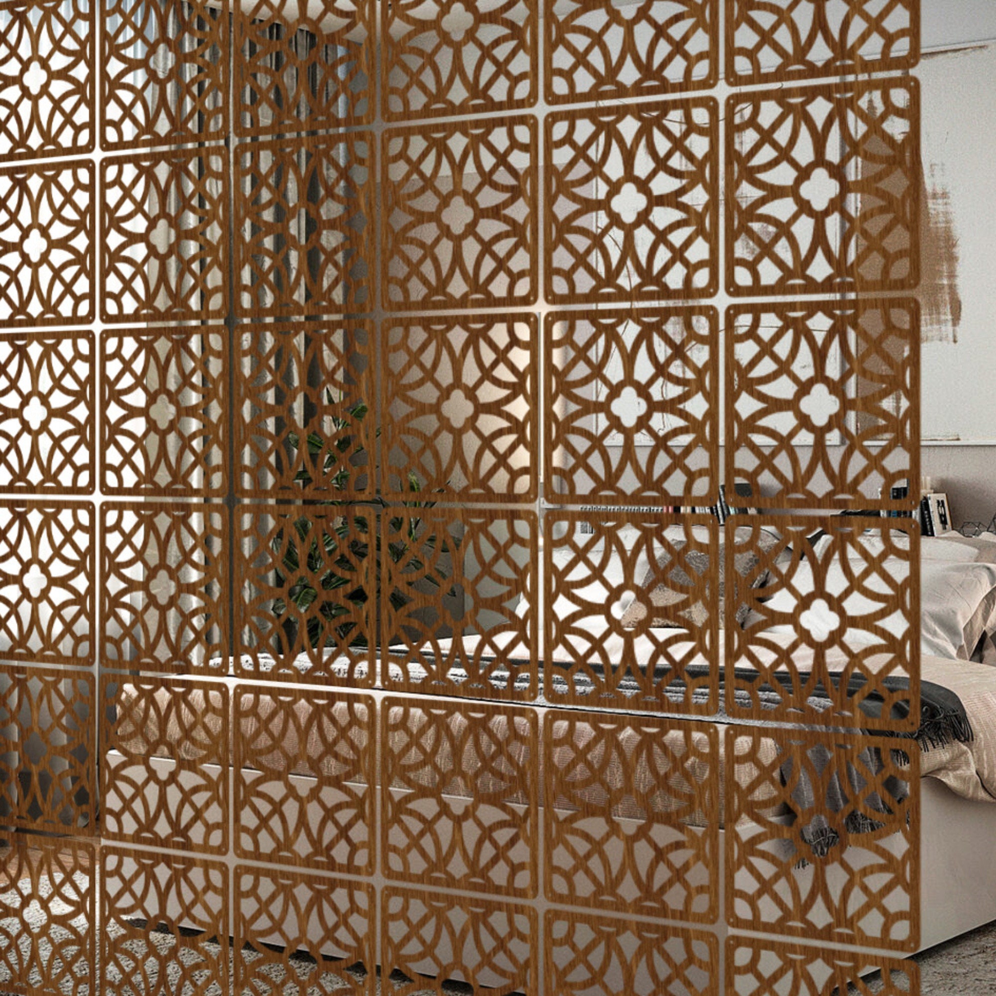 Wooden Divider Panels, Room Divider, Hanging Partition for Restaurans ...