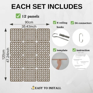 Interior Partition, Modular Wall Panels Screen, Wooden Decoratives ...