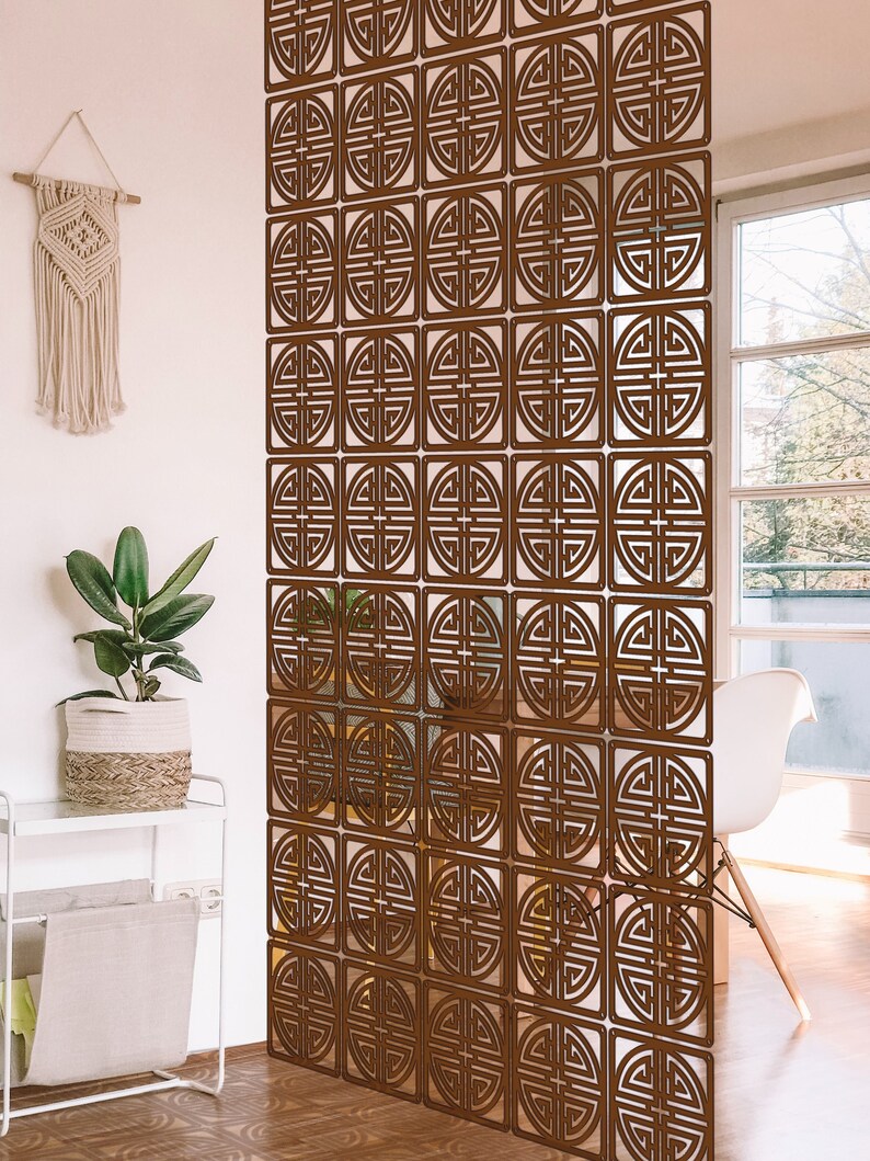 Interior Partition Modular Wall Panels Screen Wooden - Etsy UK